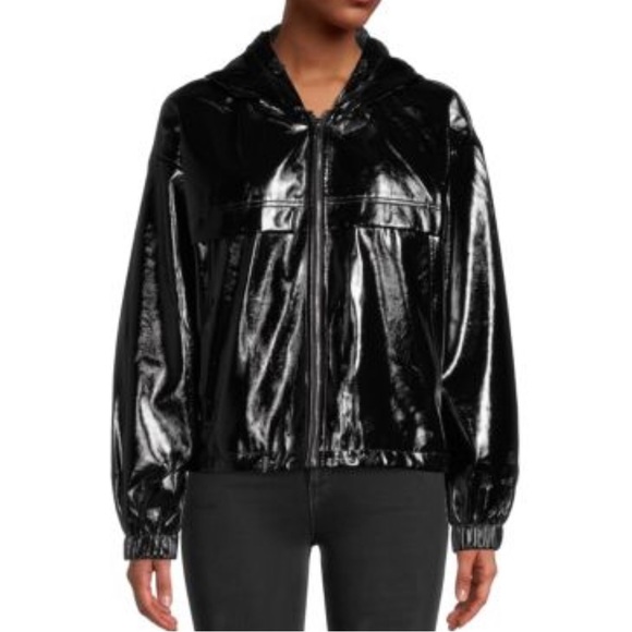 Noize | Jackets & Coats | Noize Selena Glossy Vegan Leather Jacket Nwt ...